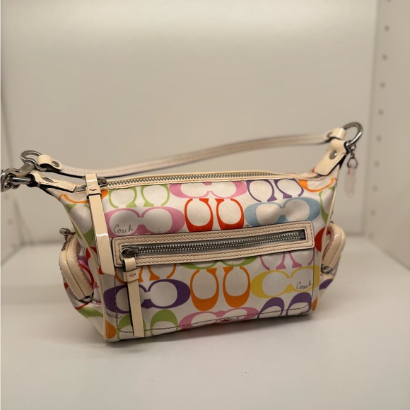 Coach | Bags | Coach Pastel Signature Shoulder Bag | Poshmark
